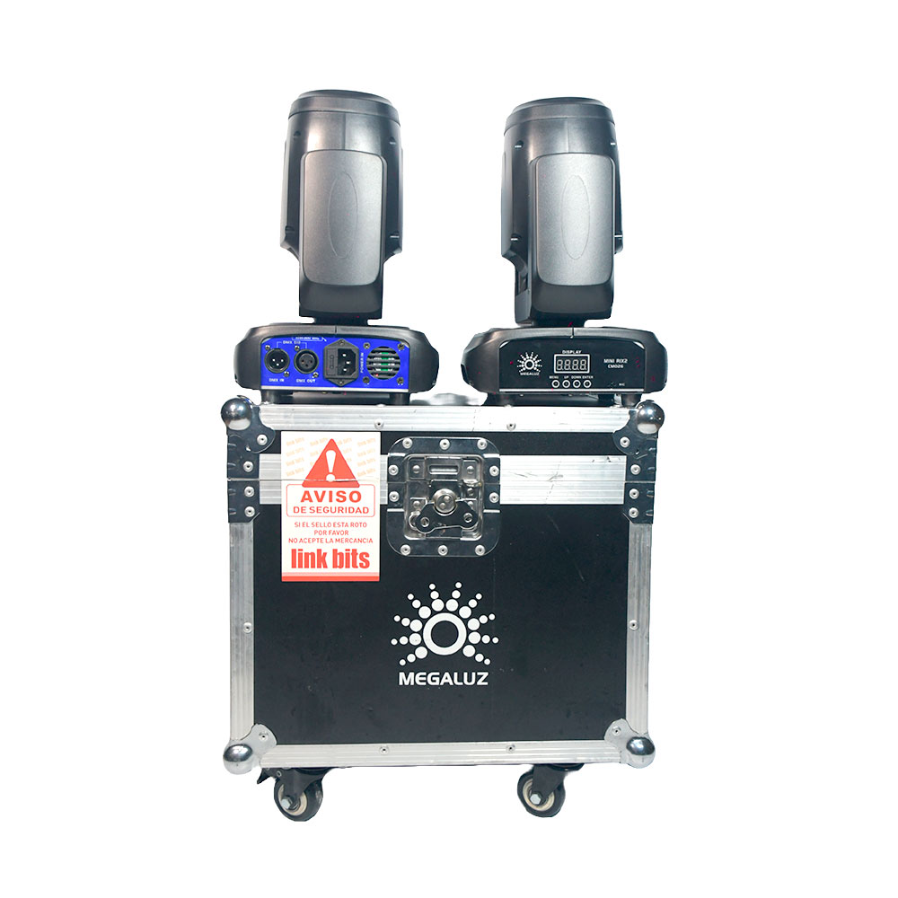 CASE MINI 1R 120W MEGALUZ SHOW – Iluminación del Futuro JTL
